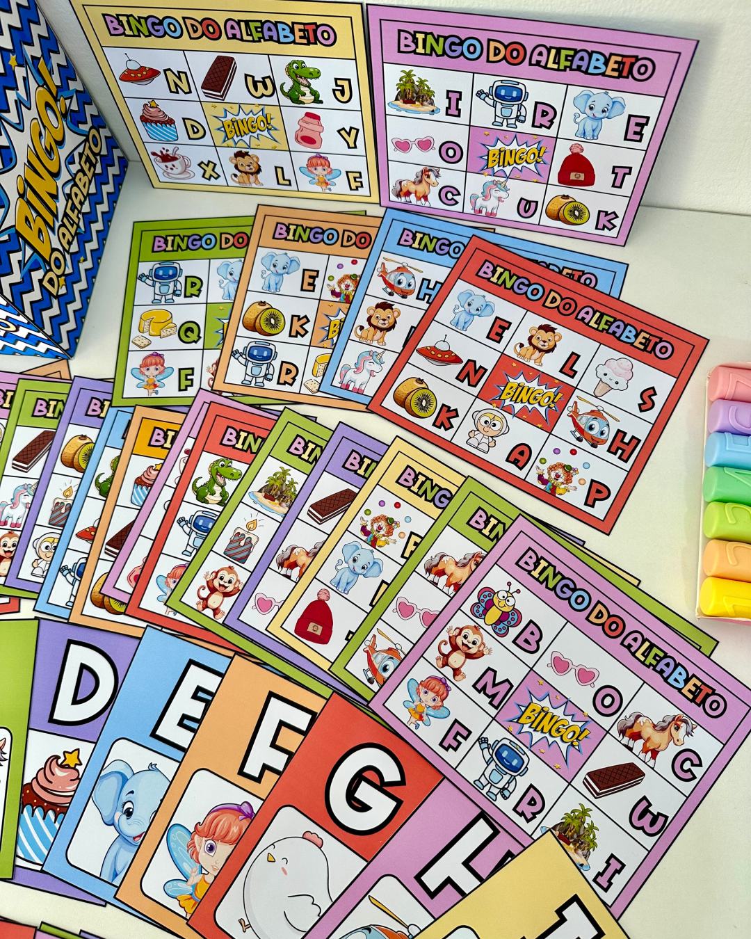 Bingo do Alfabeto – Clube Alfabetinho