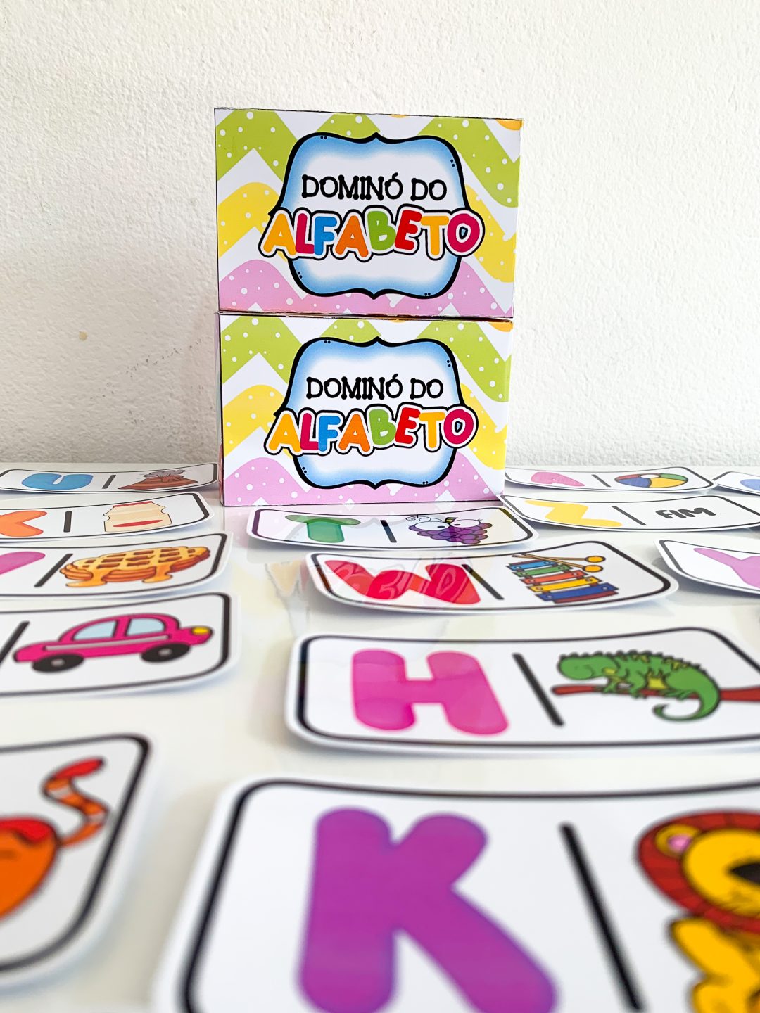 Dominó do Alfabeto – Clube Alfabetinho