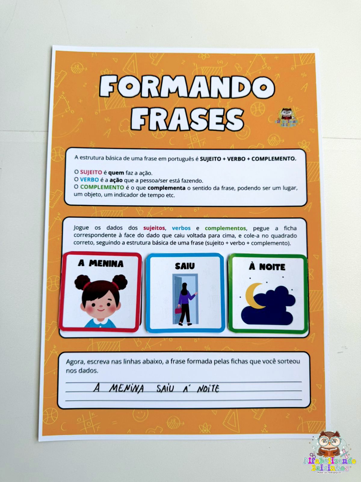 Formando Frases com os Dedos – Clube Alfabetinho